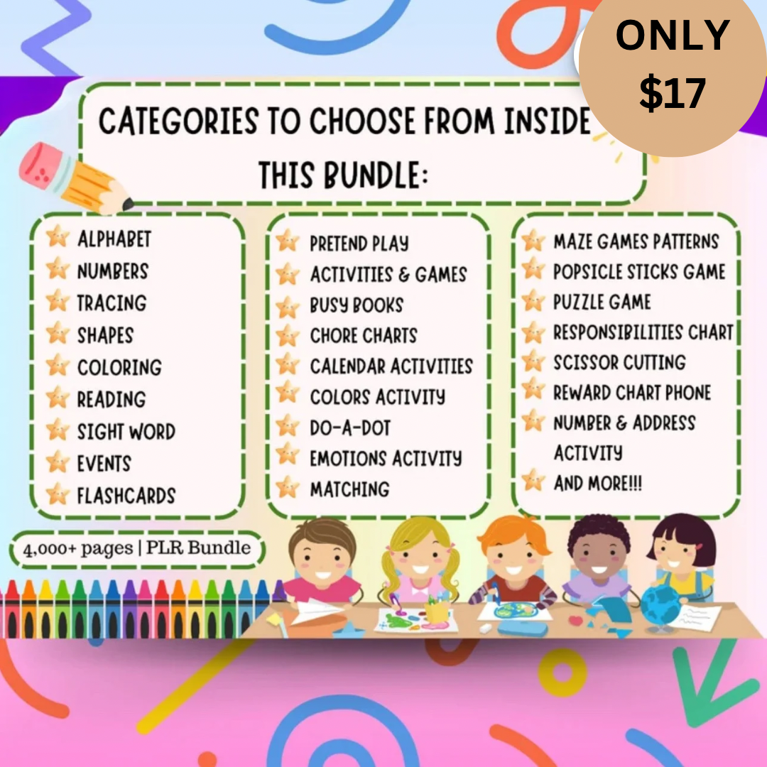 Kids Educational Bundle – Kidz Slay Apparel