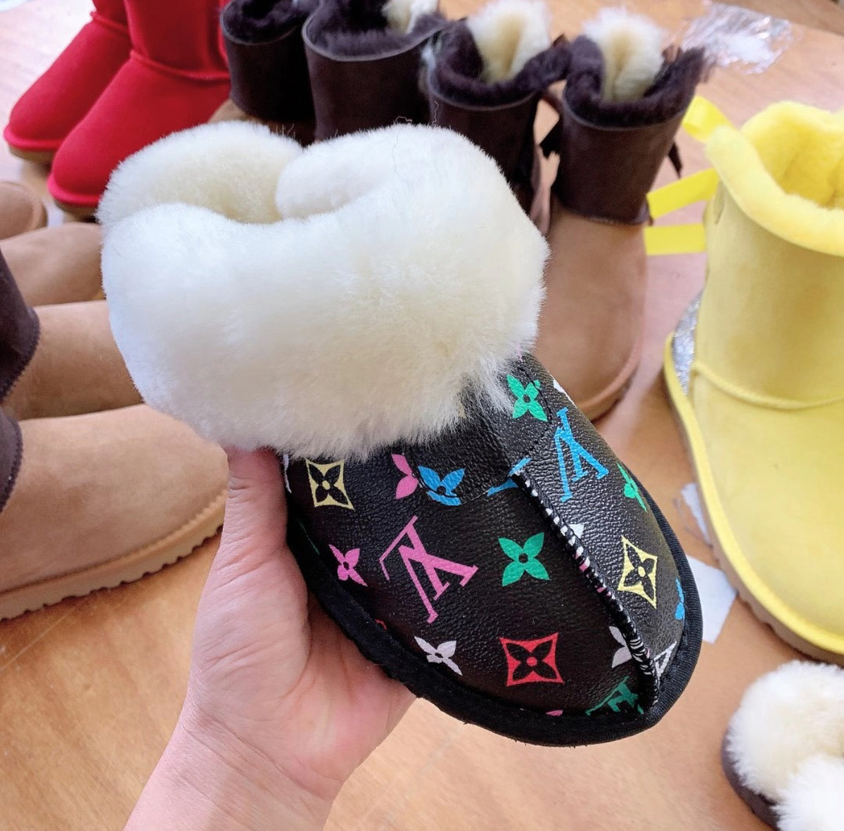 Pre-Order Fur Slippers Women – Kidz Slay Apparel